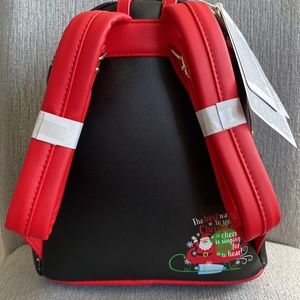 Loungefly | Bags | Nwt Loungefly Disney Elf Clausometer Light Up Mini ...